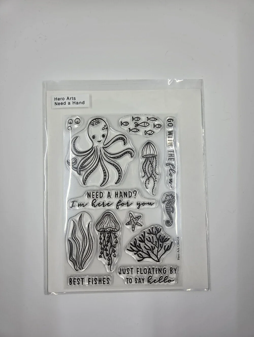 Hero Arts | Design | Hero Arts Need A Hand Clear Stamp And Die Cut Set ...